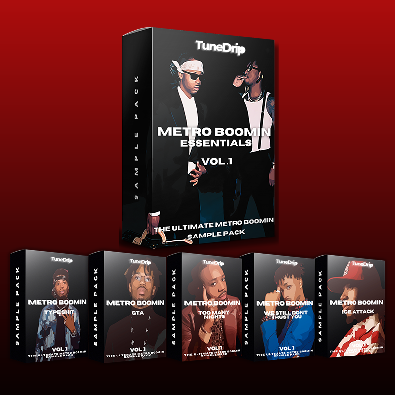 Metro Boomin Sample Pack – Dark Trap Melodies, 808s & Drums